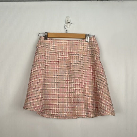 Vintage | Skirts | Vintage Pink Tweed Skirt Suit Set | Poshmark